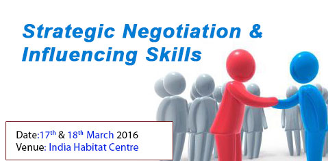 Strategic Hr and Training - Strategic Negotiation And Influencing Skills